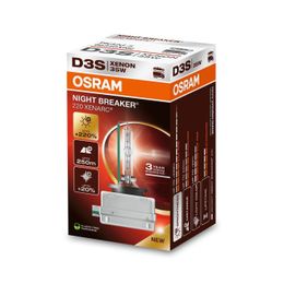 Osram XENARC NIGHT BREAKER 220 D3S 66340XN2 Gl&uuml;hlampe, Fernscheinwerfer,Gl&uuml;hlampe, Hauptscheinwerfer 42V f&uuml;r FORD VW SEAT LAND ROVER JAGUAR PORSCHE AU