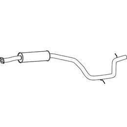 VEGAZ Vorschalld&auml;mpfer f&uuml;r FORD 1703637 FS-709