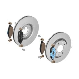 ATE Bremsensatz, Scheibenbremse vorne rechts links bel&uuml;ftet 266mm f&uuml;r PEUGEOT CITRO&Euml;N VAUXHALL OPEL DS 3556159 3637225 1607083180 1420-21807