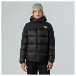 Daunenjacke The North Face "W DIABLO DOWN 2.0 HOODED JACKET", Damen, Gr. XL, tnf schwarz heather, tnf schwarz, Obermaterial: 100% Polyester. Wattierung: 100% Daunen, Jacken Daunenjacke, wind- und wasserabweisendes WindWallTM Obermaterial