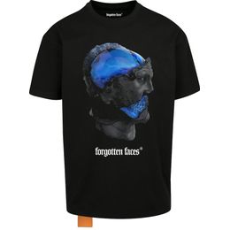 Forgotten Faces Shirt 'Herakles' Herren Größe L blau / dunkelgrau / schwarz / weiß
