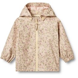 Wheat Übergangsjacke Mädchen Größe 92 beige / grün / lila