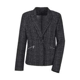 GOLDNER Blazer Damen Größe 19 schwarz / weiß
