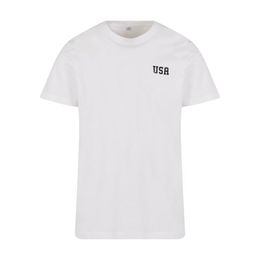 Mister Tee Shirt 'USA' male White size M