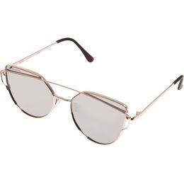 Urban Classics Sonnenbrille 'July' Herren Größe One Size gold / schwarz