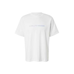 Calvin Klein Jeans T-Shirt '20S' Herren Gr&ouml;&szlig;e XXL hellblau / wei&szlig;