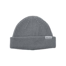 Jack & Jones Jack and Jones Wollm&uuml;tze JACPREM Wool Beanie in Grau | Gr.: onesize
