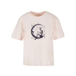 F4NT4STIC Tee Gothic Valentinstag Skelett Mond in pink | Gr.: XXL