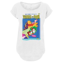 F4NT4STIC Long Cut T-Shirt Winnie Puuh in weiß | Gr.: XS
