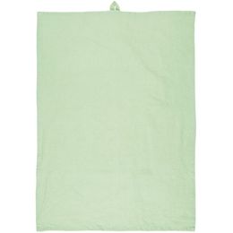 IB Laursen Geschirrtuch Freja aus Leinen und Baumwolle in misty jade | Gr.: onesize