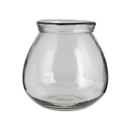 IB Laursen Glas Vase mit großer Öffnung aus mundgeblasen in klar | Gr.: onesize