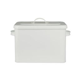 IB Laursen Weiße Metall Box mit Deckel in weiss | Gr.: onesize