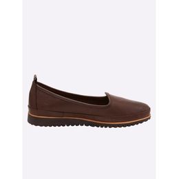 Andrea Conti Slipper in dunkelbraun | Gr.: 37