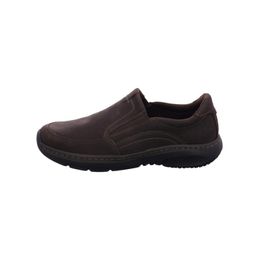 Clarks Herrenslipper sportlicher Boden MENS in Braun | Gr.: 41