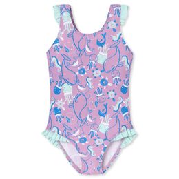 Schiesser Badeanzug Aqua Kids Girl in beere | Gr.: 116