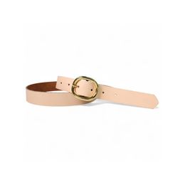 Fronhofer Damengürtel goldene Schnalle in Peach | Gr.: 110 cm