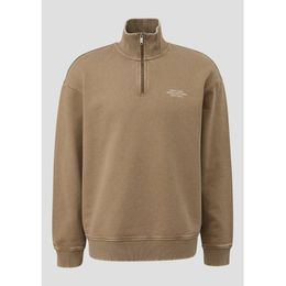 QS Sweatshirt in 8482_sandstein | Gr.: L