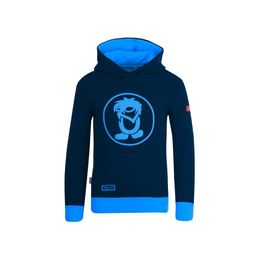 Trollkids Hoodie "Troll" in Dunkelblau/ Blau | Gr.: 104