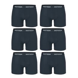 WOTEGA 6er-Set: Boxershorts Joe in Dunkelgrau | Gr.: XS