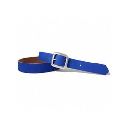 Fronhofer Ledergürtel in Kobalt | Gr.: 85 cm