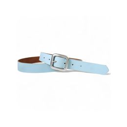 Fronhofer Ledergürtel in Aqua | Gr.: 85 cm