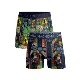 MUCHACHOMALO 2er-Set: Boxershort in Mehrfarbig - f&uuml;r Kinder | Gr.: 104