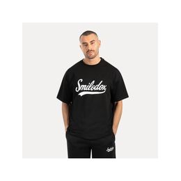 Smilodox T-Shirt Lorik in Schwarz | Gr.: L