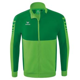 Erima Kinder Trainingsjacke "Six Wings Worker Jacke" in Grün | Gr.: 140
