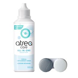 Atrea care All-in-One (100ml Kombil&ouml;sung + 1x Beh&auml;lter) | Kombil&ouml;sung | Kontaktlinsenpflege