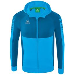 Erima Kinder Trainingsjacke "Six Wings Trainingsjacke Mit Kapuze" in Blau | Gr.: 116