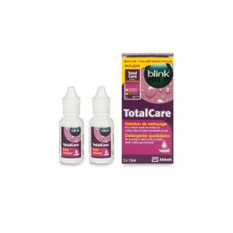 Blink TotalCare Reiniger (2x15ml Reinigungsl&ouml;sung) | Reinigungsl&ouml;sung | Kontaktlinsenpflege