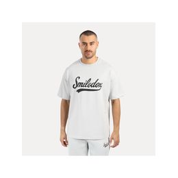 Smilodox T-Shirt Lorik in Hellgrau | Gr.: M