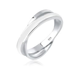 Elli Ring 925 Sterling Silber in Wei&szlig; | Gr.: 62