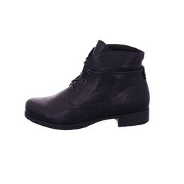 Think! Damenschnürrstiefel warm flach in Schwarz | Gr.: 38,5