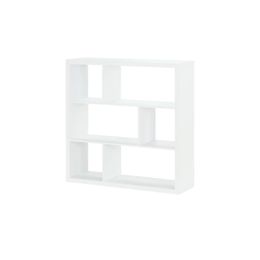Smart Raumteiler mit 6 Fächern Up2U ¦ weiß ¦ Maße (cm): B: 114,3 H: 114,3 T: 35.0 » Höffner