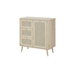 Roomers Kommode Rafia Premium ¦ holzfarben ¦ Maße (cm): B: 80,9 H: 81,6 T: 40.0 » Höffner