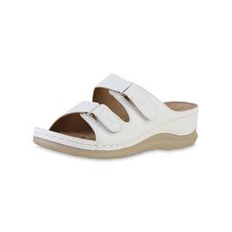 VAN HILL Komfort Sandalen Madison in Weiss | Gr.: 39