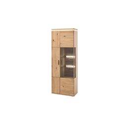 Woodford Kombi-Vitrine Alone &brvbar; holzfarben &brvbar; Ma&szlig;e (cm): B: 75 H: 204 T: 37.0 &raquo; H&ouml;ffner