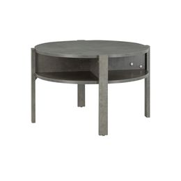 Höffner Couchtisch Corno ¦ grau ¦ Maße (cm): H: 45,5 Ø: 74.4 » Höffner