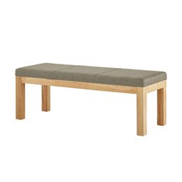 Woodford Polster-Sitzbank massiv Melia ¦ beige ¦ Maße (cm): B: 130 H: 49 T: 50.0 » Höffner