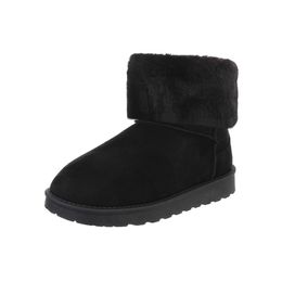 Ital-Design Stiefelette in Schwarz | Gr.: 37
