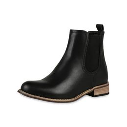 VAN HILL Chelsea Boots Mia in Schwarz | Gr.: 39
