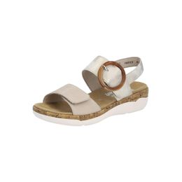 Remonte Komfort Sandalen in Beige | Gr.: 37
