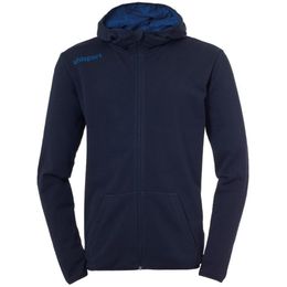 Uhlsport Trainingsjacke "Essential Hood Jacket" in Blau | Gr.: 164