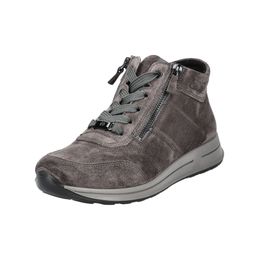 Ara Damen Sneaker "Ara Sneaker Veloursleder", Gr. 38steel, Veloursleder, Schuhe