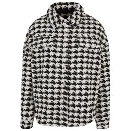 Urban Classics Leichte Jacken in blackhoundstooth | Gr.: S