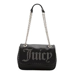 Juicy Couture Schultertasche Damen Größe One Size schwarz / silber
