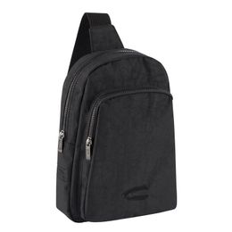 Camel Active Cityrucksack »Journey« vielseitiger Begleiter aus robustem Nylon und mit leichtem Gewicht schwarz B/H/T: 21 cm x 28 cm x 9 cm B/H/T:...