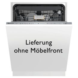 Bauknecht vollintegrierbarer Geschirrspüler XXL »BKKR IAXL« 14 tlg. Maßgedecke XXL Geschirrspüler - 4, 1 cm höher als Standardmodelle weiß