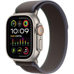 Apple Smartwatch »Watch Ultra 2 Titanium« (4, 9 cm / 1, 92 ′′) Watch OS 10;Siri;EKG;Herzfrequenz Titan